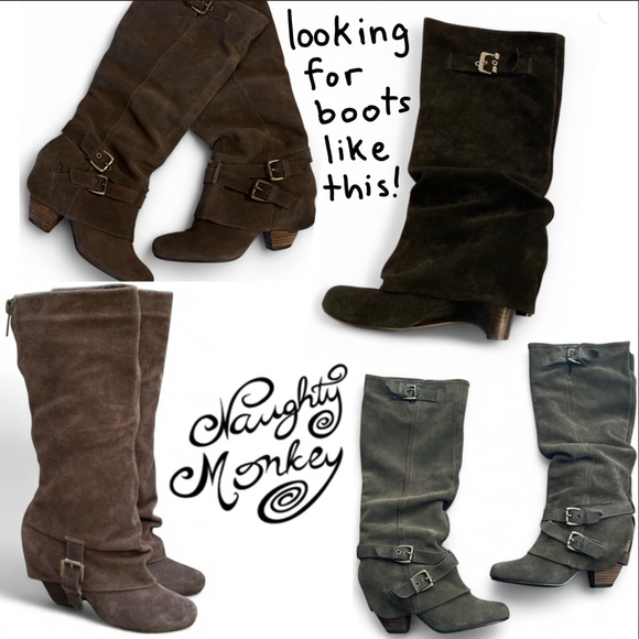 naughty monkey | Shoes | In Search Of Naughty Monkey Boots Like These ...